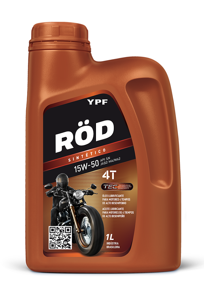 RÖD 4T 15W-50 - YPF Lubrificantes